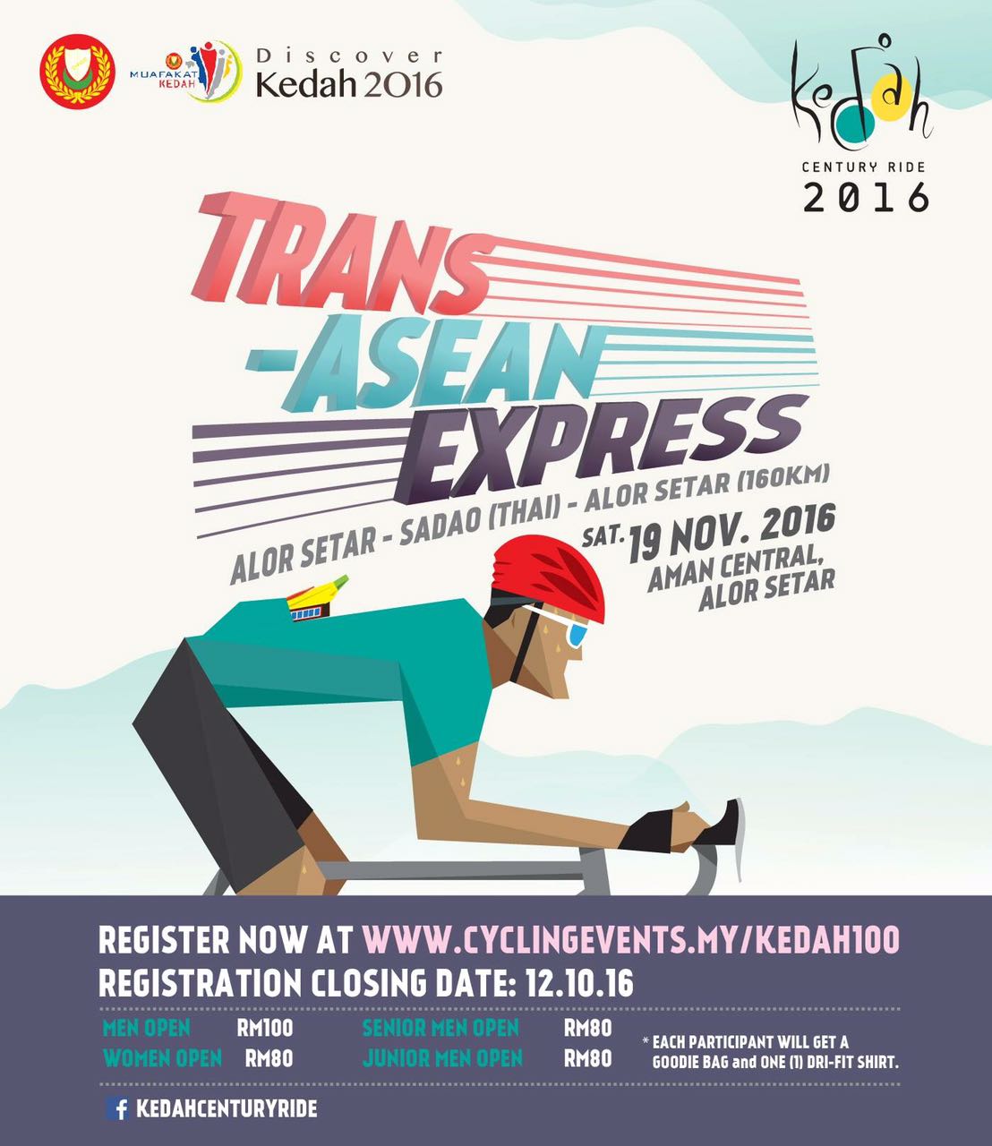KEDAH CENTURY 2016 Trans-Asean Express | gusghani