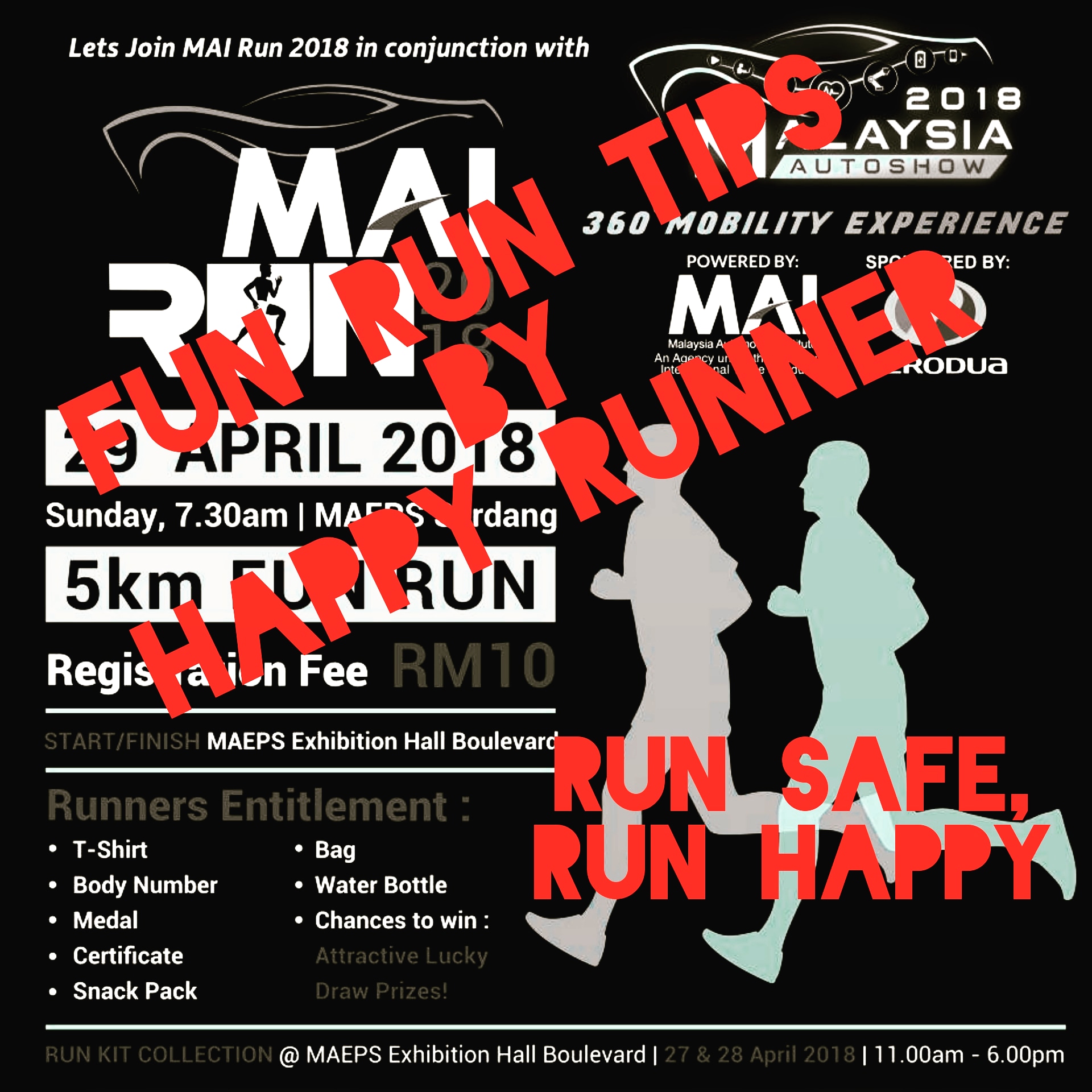 Top 20 RUNNING CHECKLIST for Family & Fun Runners by Happy Runner ...